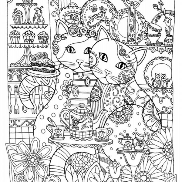 Creative Cats Coloring Book For Adults – Ginger Plaza